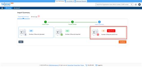 Is There A Way To Export The Records With Errors