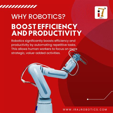 How Robotics Boosts Efficiency And Productivity By Iraj Iraj Robotics