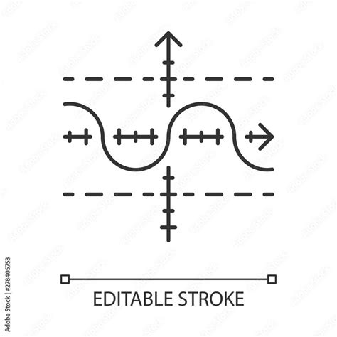 Function Graph Linear Icon Duplicate Function Sinusoid Sine Curve