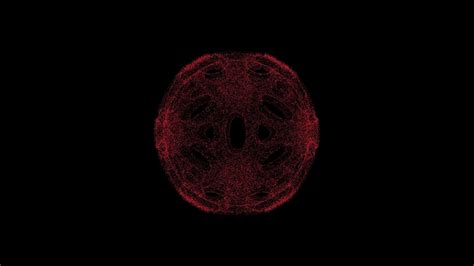 Premium Photo 3d Abstract Alien Sphere With Holes On Black Background Object Consisting Of Red
