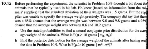 Solved Before Performing The Experiment The Scientist In Chegg
