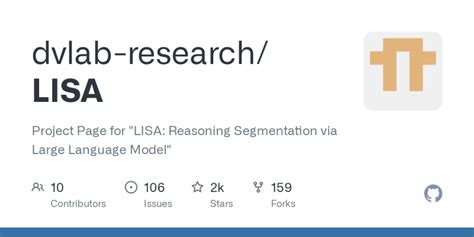 sentientmatters on linkedin github dvlab research lisa project page