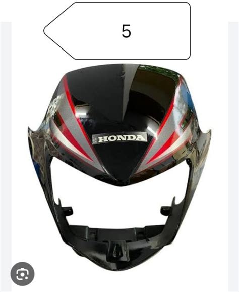 Visor Honda Shine New Colour Blred Rk Shoping