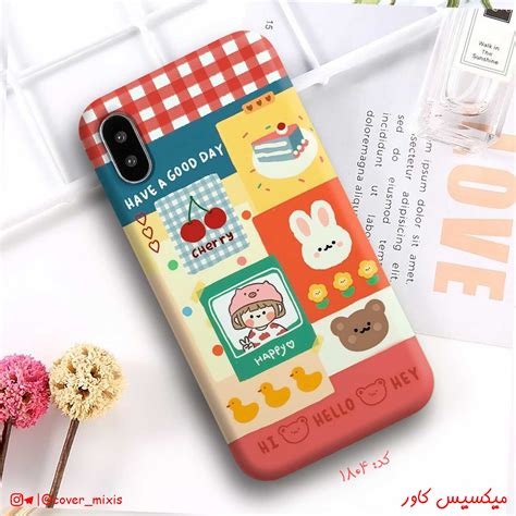 قاب گوشی طرح خرگوش و دختر کد 1804 فروشگاه قاب موبایل و اکسسوری میکسیس