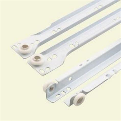 1 Pair 14” 350mm Cabinet Drawer Wheel Roller Runner Slider Rail