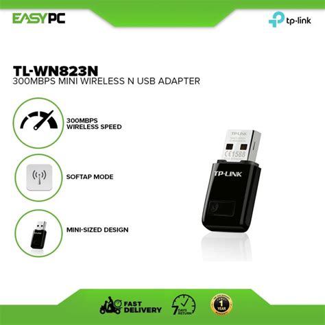 EasyPC Tp Link TL WN823N 300Mbps Mini Wireless N USB Adapter Lazada PH