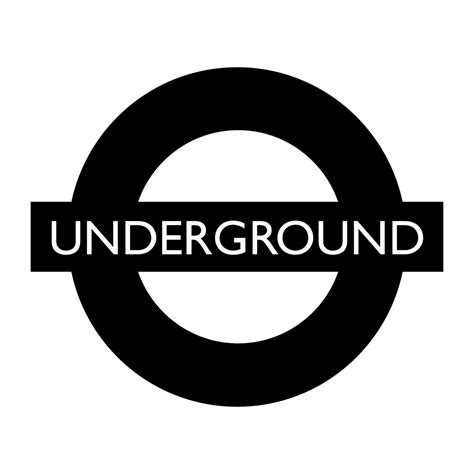 London Underground Logo Black And White 1 Brands Logos