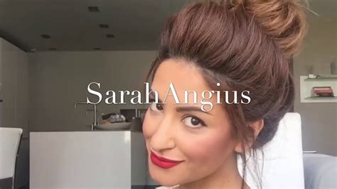 5 Easy Roman Hairstyles One Minute Tutorials By Sarah Angius Youtube