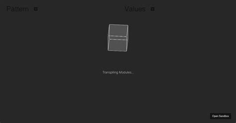 Pattern Match Demo Codesandbox