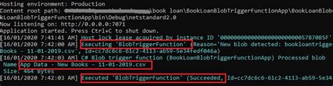 How To Debug Azure Blob Trigger Functions Locally And Remotely