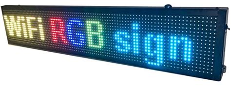 Best Programmable Scrolling LED Display Sign With WiFi In