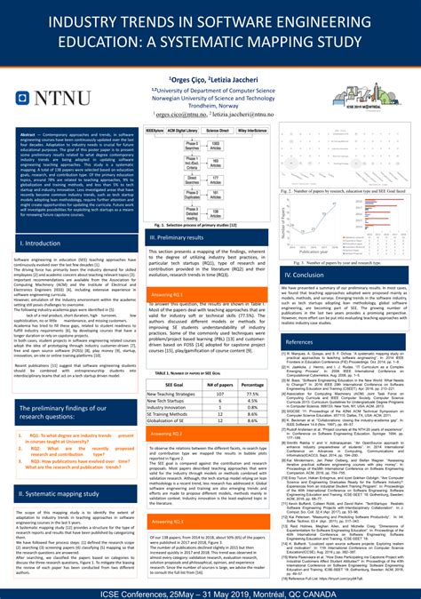 Pdf Industry Trends In Software Engineering Education A Systematic