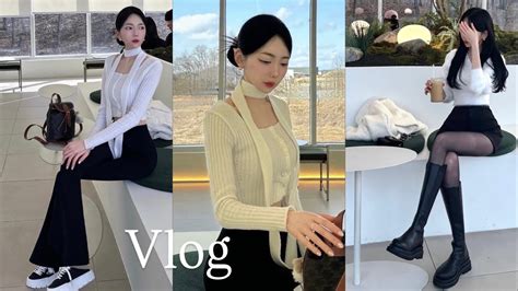 Vlog 일상브이로그 성형외과 쌍수 상담 압구정 현대백화점 가스트로테이블 베이글리스트 🥯 뚜쥬루 빵돌가마마을 🍪🍧 먹고 먹고 또 먹는 일상 Youtube