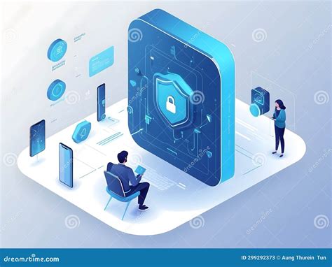 Embracing Data Privacy In The Digital Age Stock Image Image Of