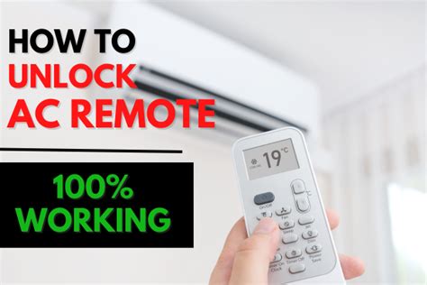 How To Unlock Voltas AC Remote 100 Working