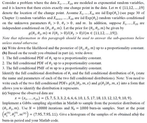 Solved The Question Is Related To Bayesian Statistics With
