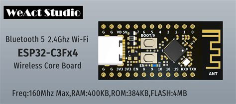 Weact Esp32 Esp 32 Esp32c3 Esp32 C3fh4 Development Board Wireless Wifi