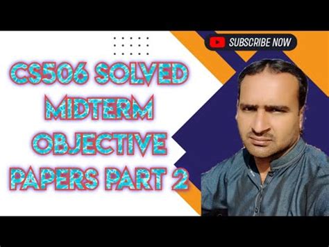 Cs Solved Midterm Objective Papers Part YouTube