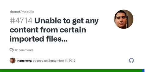 Unable To Get Any Content From Certain Imported Files Embedded In Binlog · Issue 4714 · Dotnet