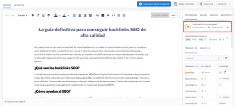 Editor De Contenido De Se Ranking Renovado
