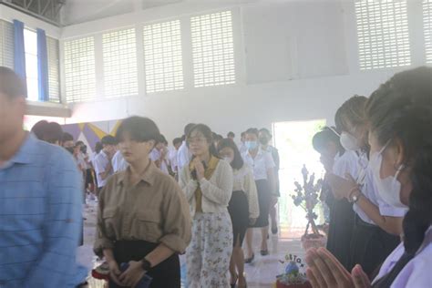 กิจกรรมวันไหว้ครู ปีการศึกษา 2566 โรงเรียนเวียงเชียงรุ้งวิทยาคม
