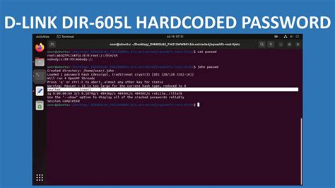 Cve 2024 37630 D Link Dir 605l Hardcoded Password Vulnerability Youtube