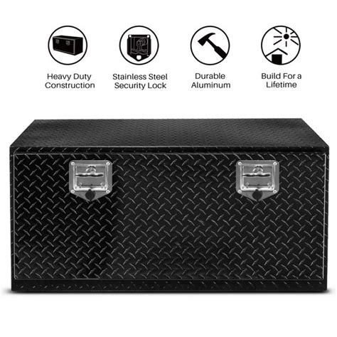 36 Aluminum Diamond Plate Underbed Tool Box Kassico