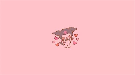 Kuromi Onegai My Melody Hd Desktop Wallpaper