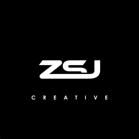 Zsj Letter Initial Logo Design Template Vector Illustration 36205016 Vector Art At Vecteezy