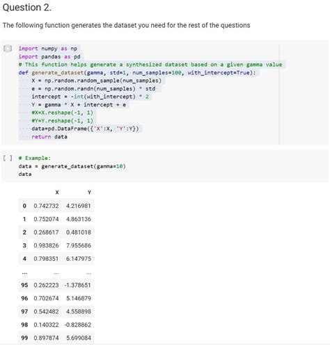 Solved Import Numpy As Np Import Pandas As Pd This
