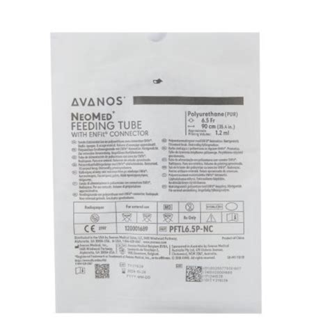 Nasogastric Feeding Tube With Enfit Connector Neomed Polyurethane