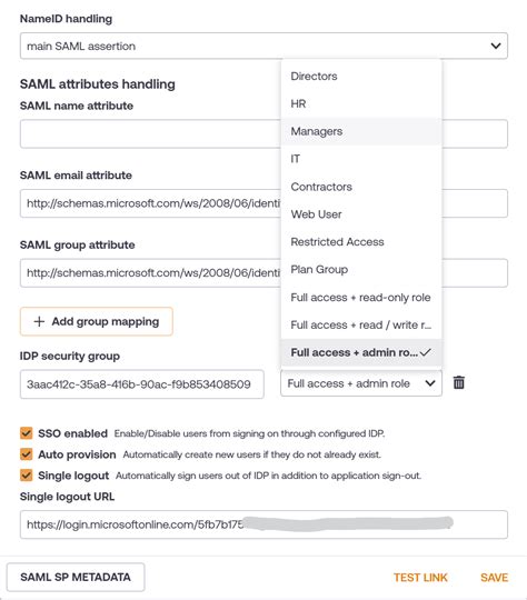 Entra Id Saml Attribute Mapping Orgchart