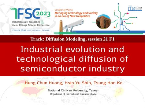 PDF Industrial Evolution And Technological Diffusion Of Semiconductor Industry