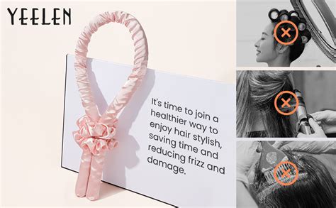 Heatless Hair Curling Rod Headband For Long Hair No Heat