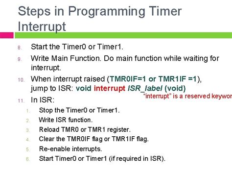 Eet 203 Microcontroller Systems Design Interrupt Programming Objectives