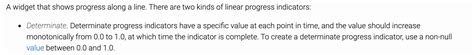 LinearProgressIndicator And CircularProgressIndicator Documentation