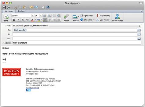 19 Outlook Email Signature Templates Samples Examples Vrogue Co