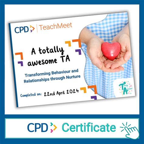 Ta Cpd Transforming Behaviour And Relationships Through Nurture