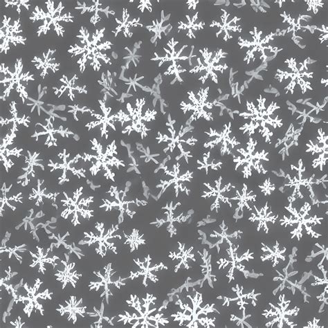 Monochromatic Snowflake Pattern Creative Fabrica