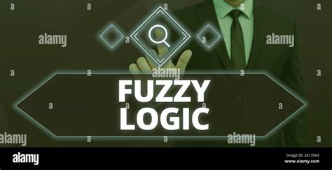 Text Showing Inspiration Fuzzy Logic Word Written On Checks For Extent