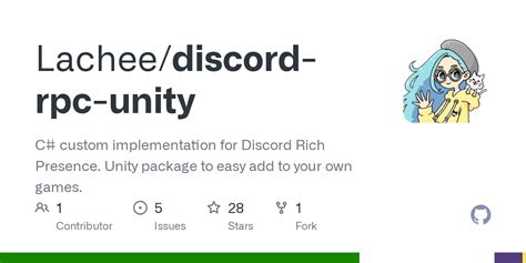 Github Lacheediscord Rpc Unity C Custom Implementation For Discord Rich Presence Unity