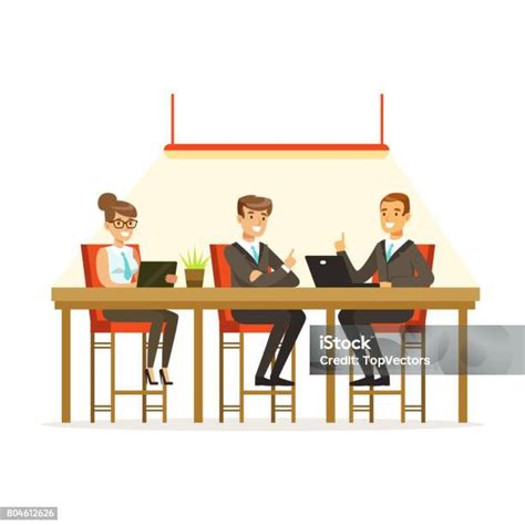 Coworking 교환 아이디어 사람과 비즈니스 회의 사무실 벡터 일러스트 레이 션에서 경험 남자에 대한 스톡 벡터 아트 및 기타 이미지 Istock