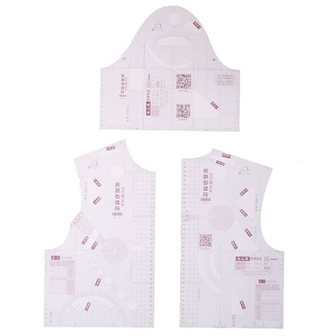 D5jky Drafting 13 Tailor Template Cloth Sewing Tool Garment Design