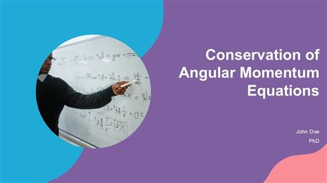 Conservation Of Angular Momentum Equations Ppt Sample Acp Ppt Sample