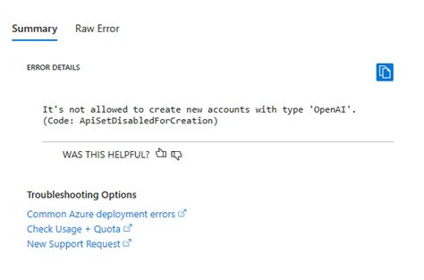 Unable To Deploy Openai · Issue 269 · Azure Samplesazure Search
