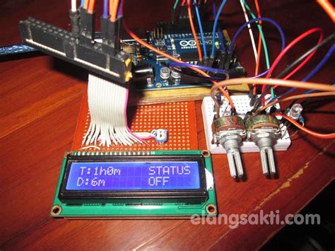 Prototype Timer Pengatur Switch Relay Pada Pompa Pelumasan Alat Berat