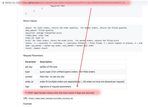 Fetching Orders For Last One Day On Okex · Issue 4230 · Ccxtccxt · Github