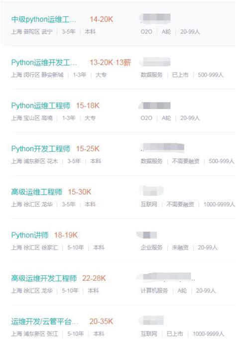 Python就业方向 看完python这五大就业方向的薪资待遇，你选择哪个？ Csdn博客