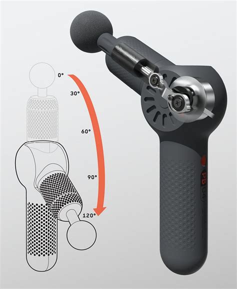 Sharper Image Powerboost Flex Pivot Percussion Massager Macys