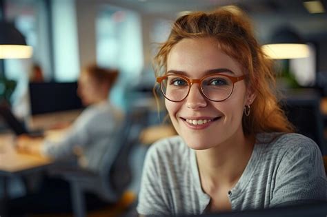 Premium Photo Workplace Efficiency Enhancing Productivity